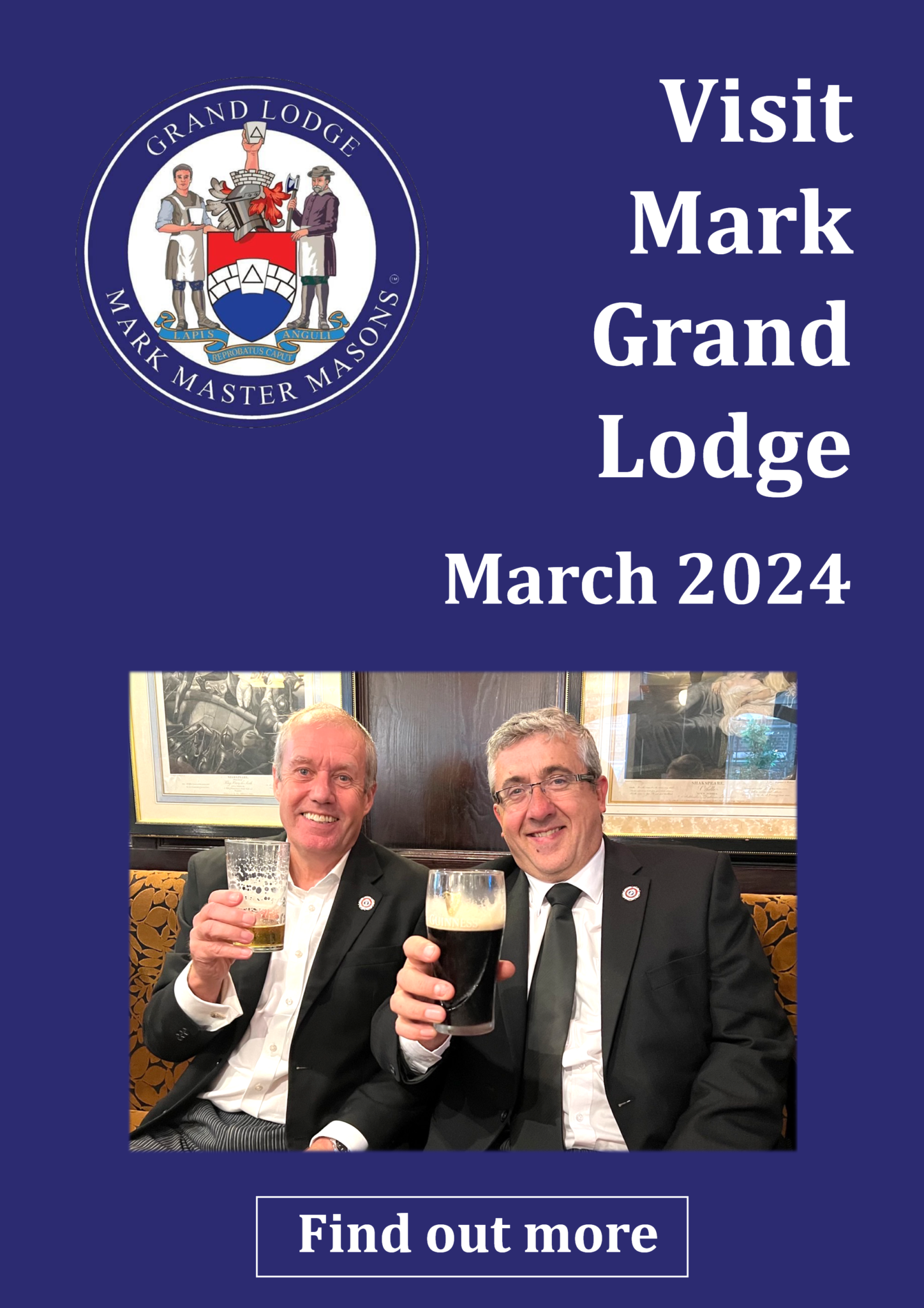 Visit to Mark Grand Lodge – Somerset Mark Masons