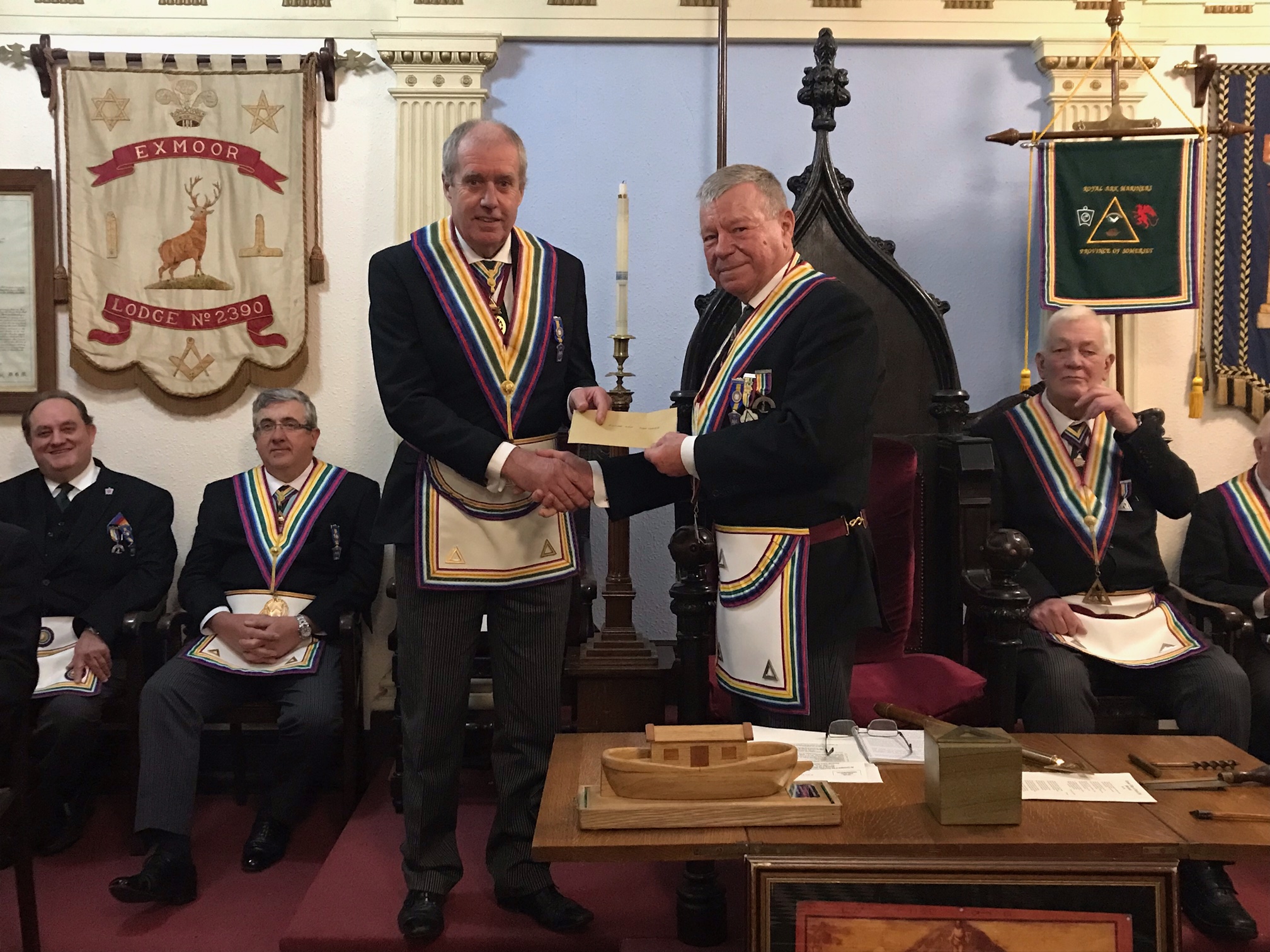 An enjoyable and very busy meeting at Exmoor Lodge of R.A.M. – Somerset ...